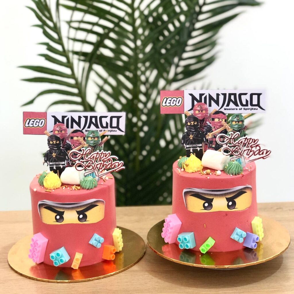 Red Ninja Petite Cake (Ready Made Kota Damansara) - SugarCandy