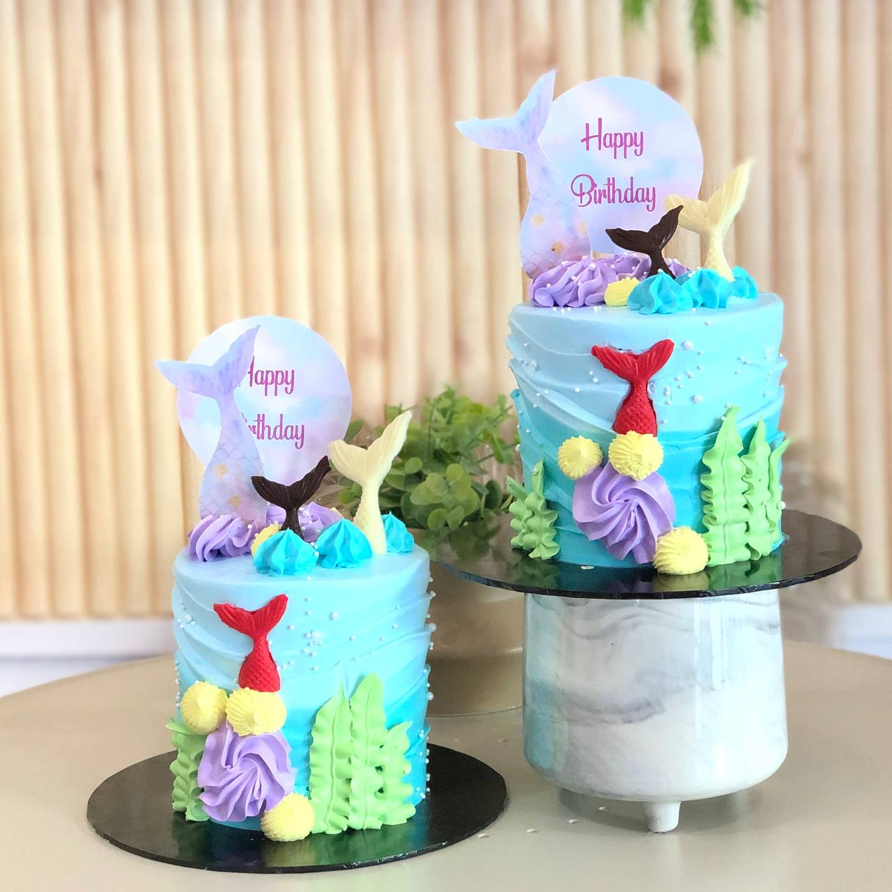Mermaid Ocean Naj Petite Cake (Ready Made Wangsa Maju) - SugarCandy